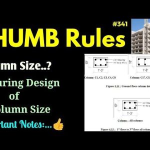 Comprehensive Thumb Rules for Column Design and Steel Calculation in Buildings Up to 10 Storeys ...